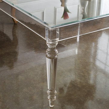 Clear Acrylic Tables - Photos & Ideas | Houzz
