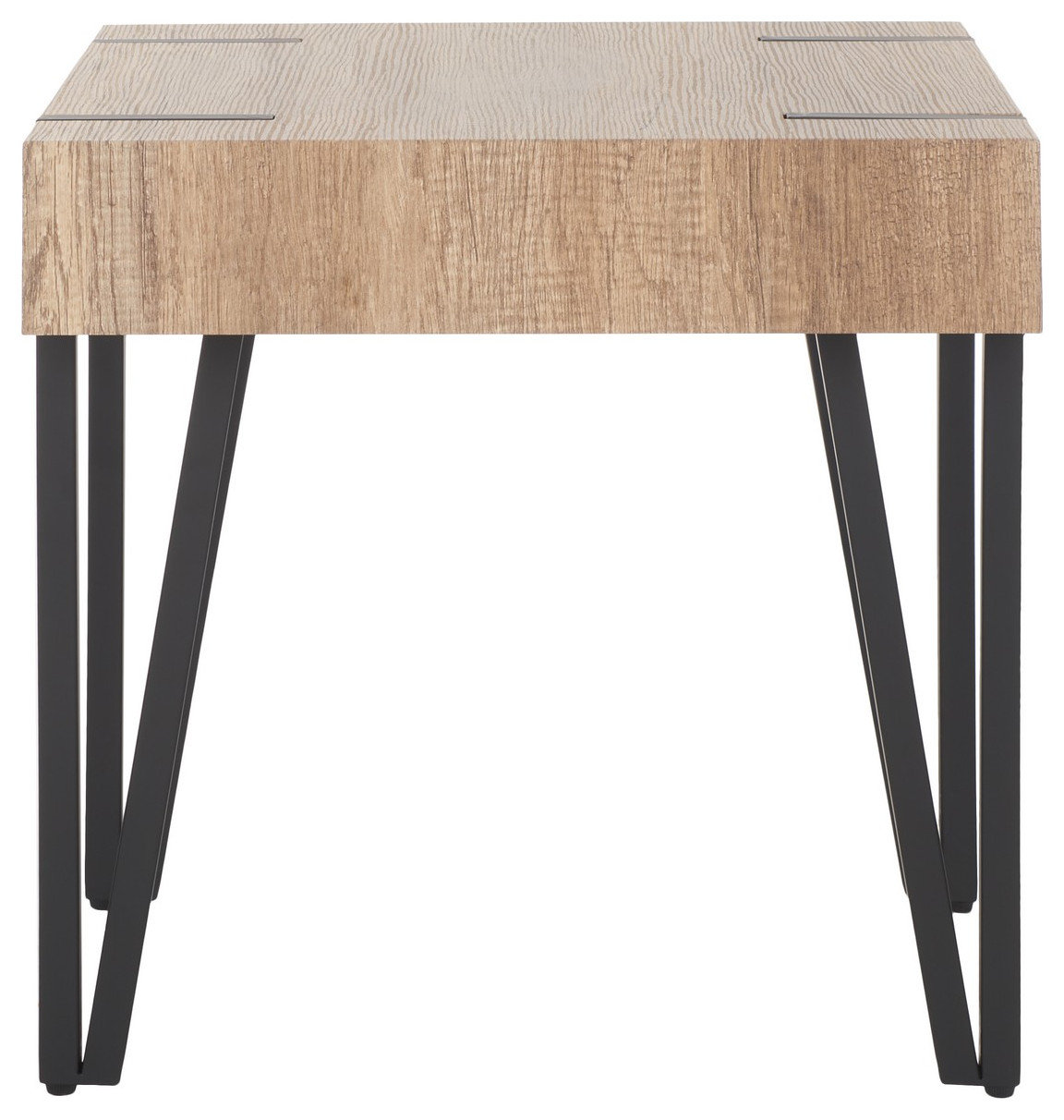 Safavieh Alyssa End Table, Multibrown/Black - Industrial - Side Tables And End Tables - by ...