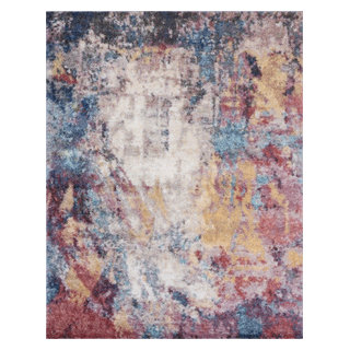 Maya Shag Abstract Area Rug, 5' x 7' - Contemporary - Area Rugs - by ...