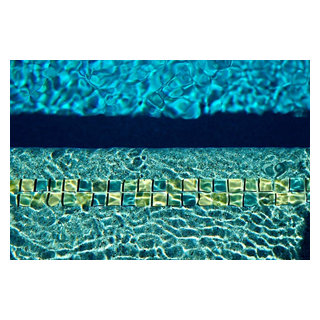 Irish Mist Pebble Sheen w/ Phoenicia Buff Granite Surround - Boston ...