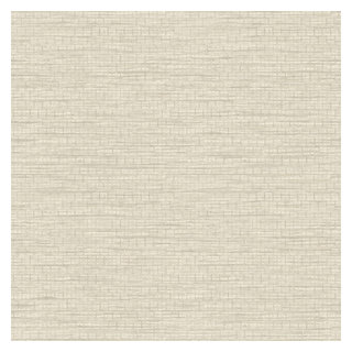 Plaited Grass Light Grey Wallpaper, Bolt - Transitional - Wallpaper ...