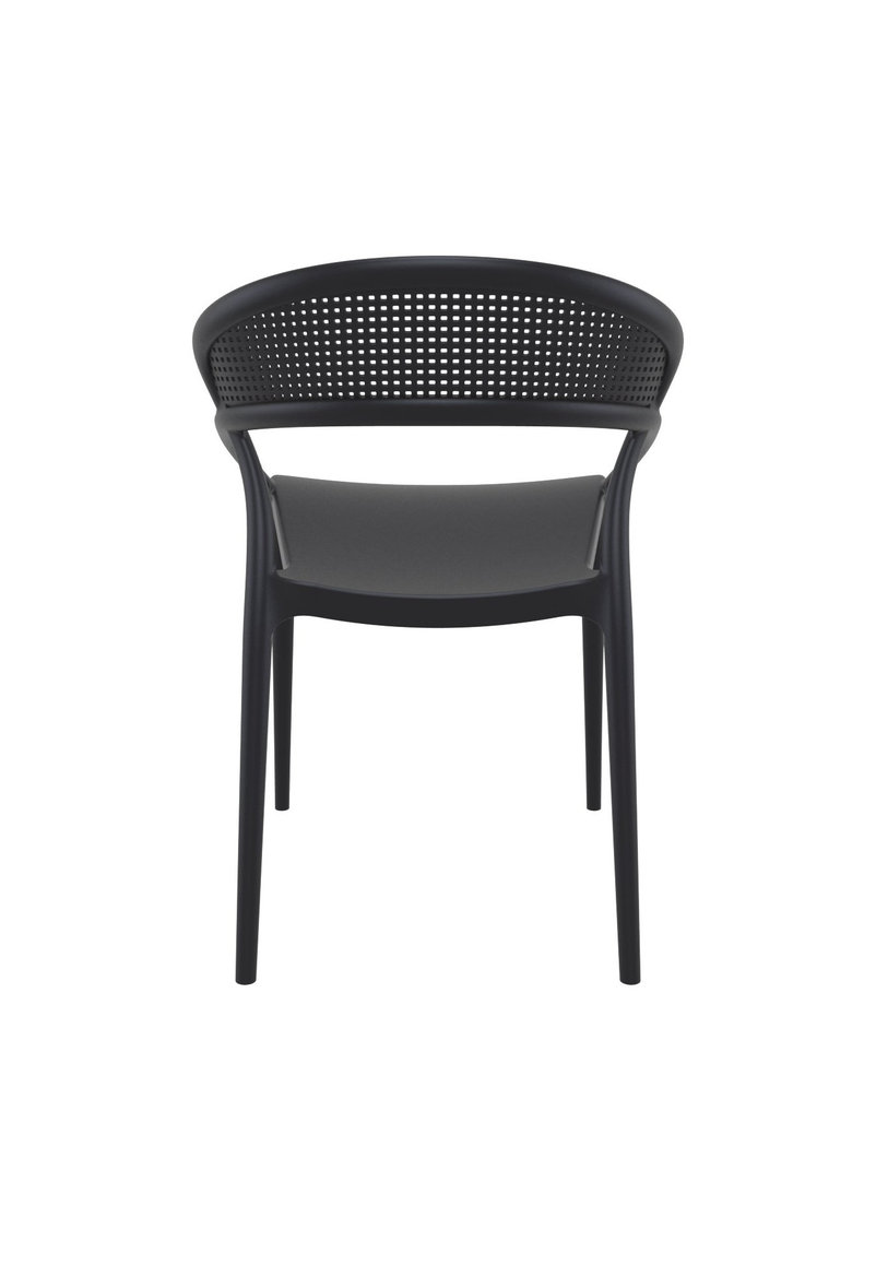Compamia Sunset Dining Chair Black, Set of 2 - Transitional - Outdoor ...