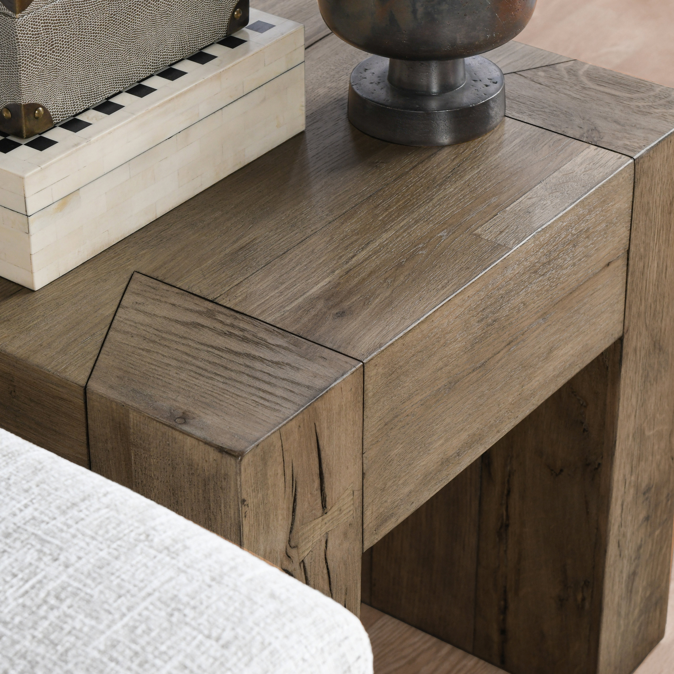 Bristol End Table By Kosas Home - Rustic - Side Tables And End Tables ...