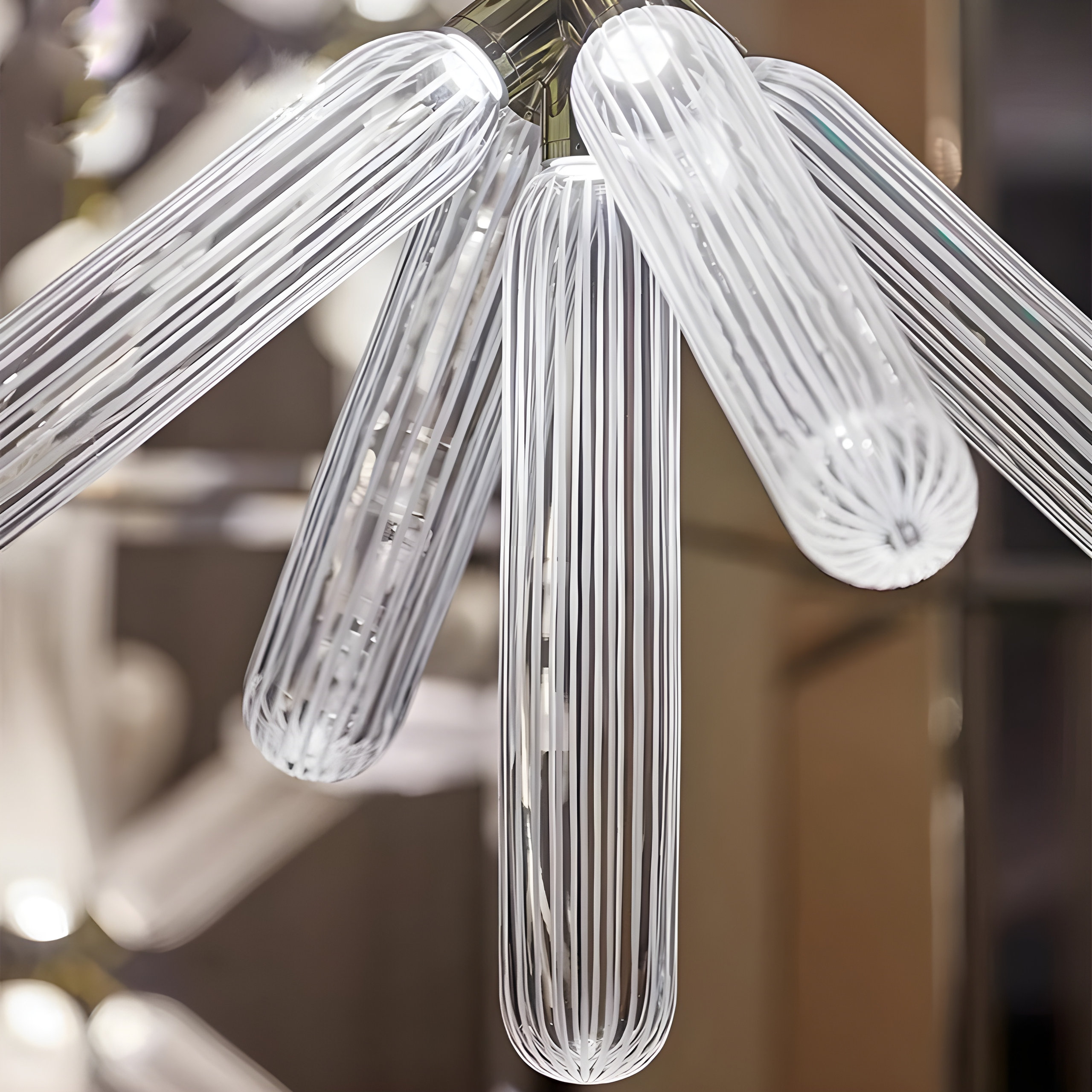 Plascassier | Creative Glass Chandelier For Staircase, F 4.7x17.7 ...