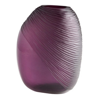 Cyan Design Large Amethyst Pebble Vase, Purple - Contemporary - Vases ...