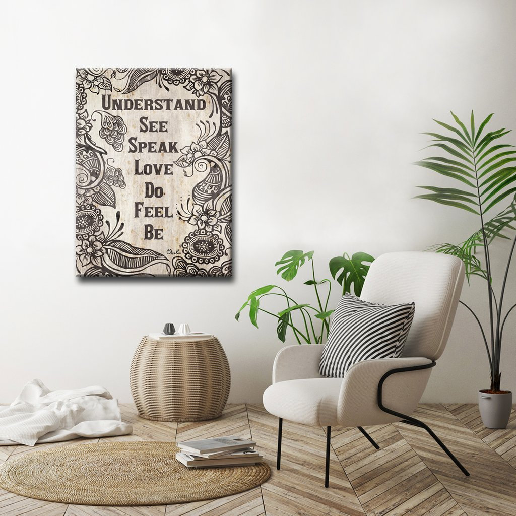 Chakra' Inspirational Canvas Art by Olivia Rose, 20"x30" - Contemporary ...