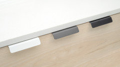 Tab finger pulls — how to make them work with vertical cabinets | Houzz ...