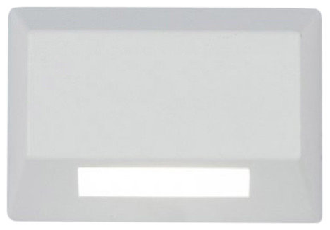 WAC Lighting LED 12V Rectangle Deck And Patio Light, White ...