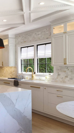 Quartz as backsplash or subway tile?