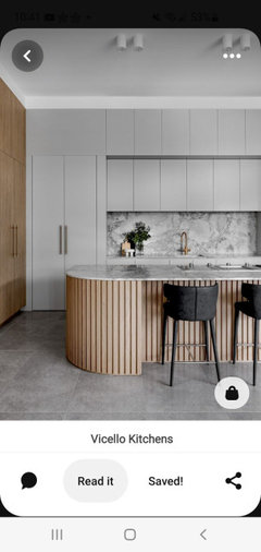 Help With Colour Blocking Two Tone Kitchen