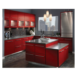 Contemporary Dynamic style Kitchen Cabinets Design ideas - Columbus ...