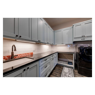 Fischer, TX Main House - Farmhouse - Laundry Room - Austin - by Auriel ...
