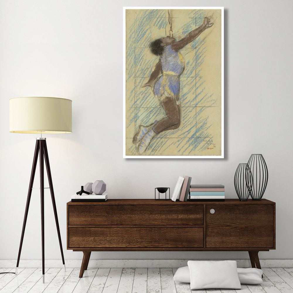 "Miss Lala at the Fernando Circus" Digital Paper Print by Edgar Degas ...