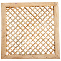 Daoli Rustic Wood Lattice Window - Asian - Windows - by De-cor | Houzz