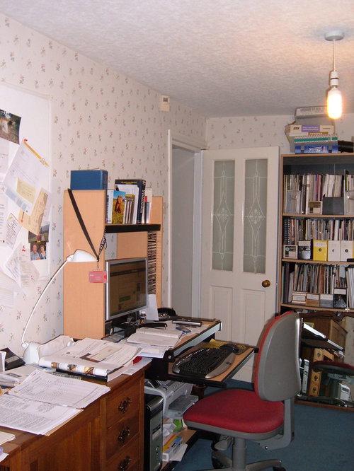 Ideas for a narrow study/ guest bedroom