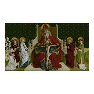 "Trinity, the Virgin, St John, St Stephen, St Lawrence" Paper Art, 24 ...