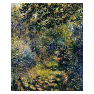 Pierre Auguste Renoir Path Through the Woods Premium Canvas Print ...