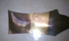 What is blackened steel and how is it made?