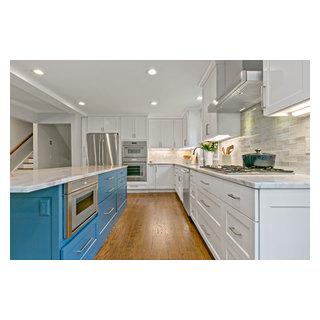Rye kitchen renovation - Transitional - Kitchen - New York - by ...