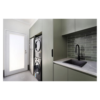 Cranebrook - Polytec laminate inspiration - Contemporary - Laundry Room ...