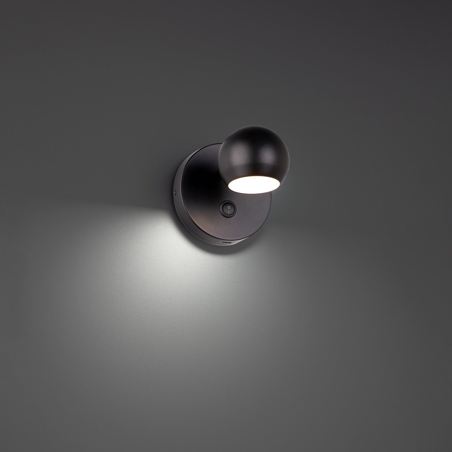 Duplex LED Bed Task Light in Black - Modern - Wall Sconces - by LAMPS ...