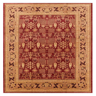 Ahgly Company Indoor Rectangle Mid-Century Modern Area Rugs, 5' x 7', 4 ...