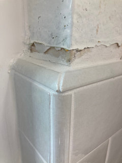 Cloe white tile - stacked horizontal vs alternating