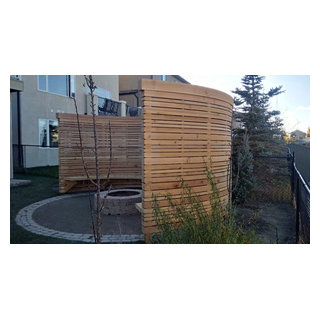 Curved Privacy Screen - Minimalistisch - Calgary - von Stephen Merritt ...