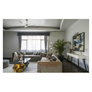 Asola Farms, Chhatarpur, New Delhi - Modern - Living Room - Delhi - by ...