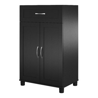 Systembuild Evolution Lory Framed 2 Door/1 Drawer Base Cabinet in ...