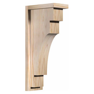 Mediterranean Corbel w/Backplate, 10"Dx22"H - Transitional - Corbels ...
