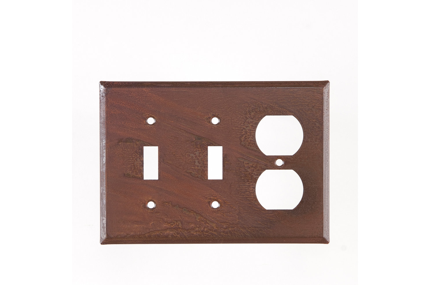 Double Switch and Outlet Cover Unpierced - Transitional - Switch Plates ...
