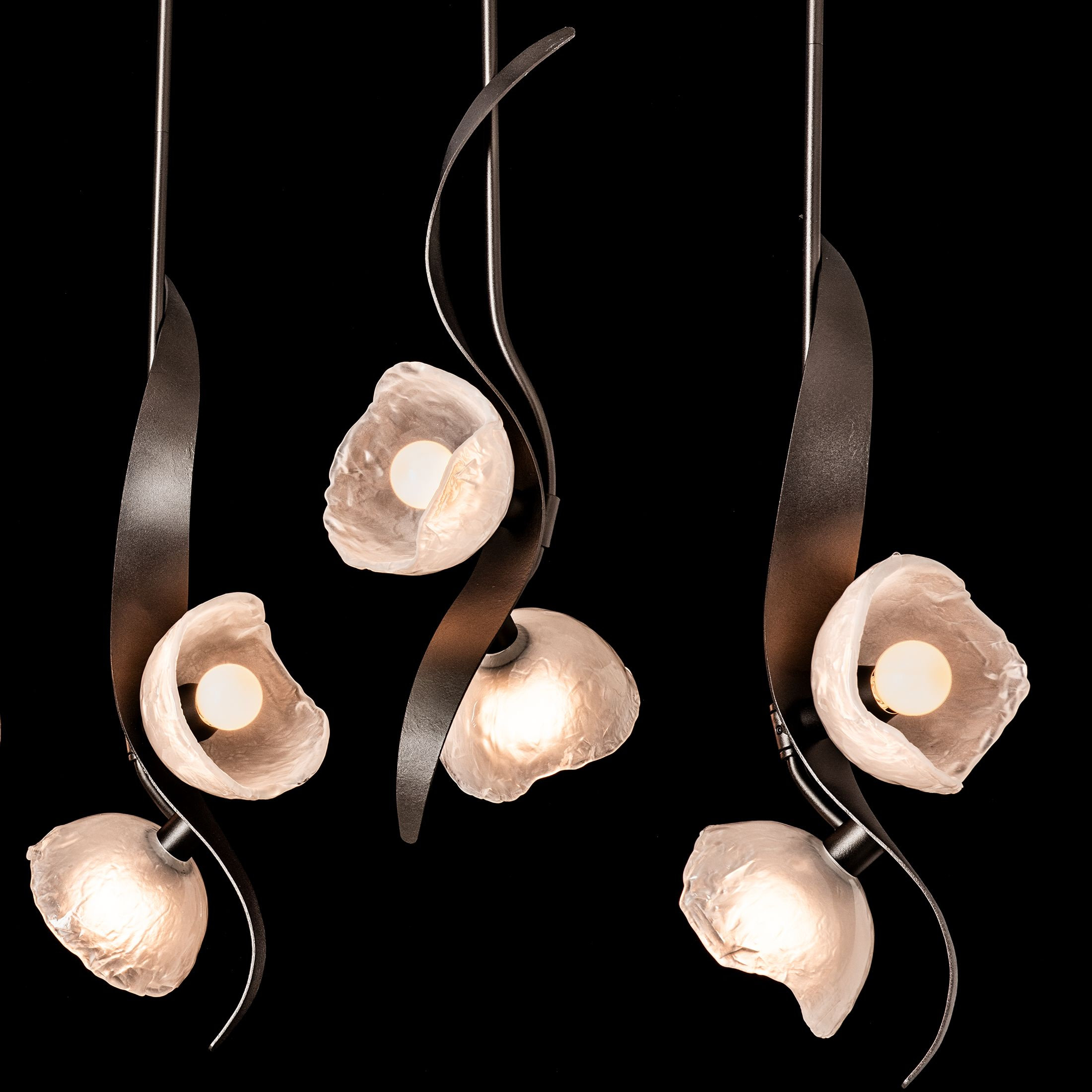Mika 10-Light Pendant, Oil Rubbed Bronze - Contemporary - Pendant ...