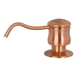 Built in Copper Soap Dispenser Refill from Top With 17oz Bottle ...