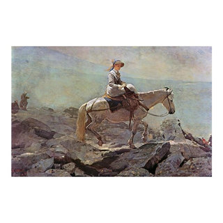 "The Bridle Path White Mountains" Digital Paper Print by Winslow Homer, 24"x16", 24"x16 ...