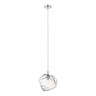 Boulder Chrome LED Pendant (63128LEDDLP-MSS/CLR) - Contemporary ...