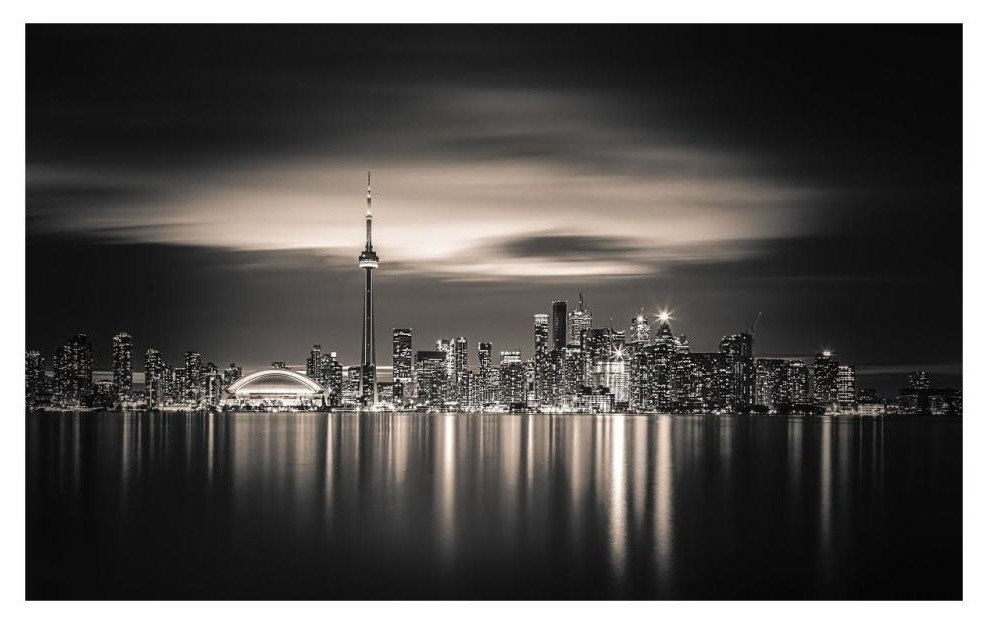 "Toronto" Digital Paper Print by Yoann, 24"x16", 32"x21" - Contemporary ...