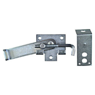 National Hardware® N160-754 Hook Jamb Latch, 4", Zinc Plated ...