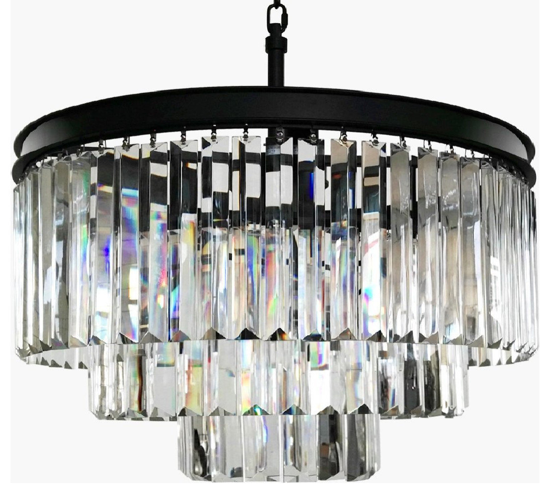 Replacement crystals for 6-Light Chandelier Pendant Ceiling Light ...