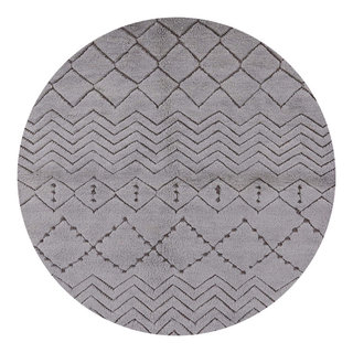 Ahgly Company Indoor Rectangle Mid-Century Modern Area Rugs, 5' x 7', 8 ...