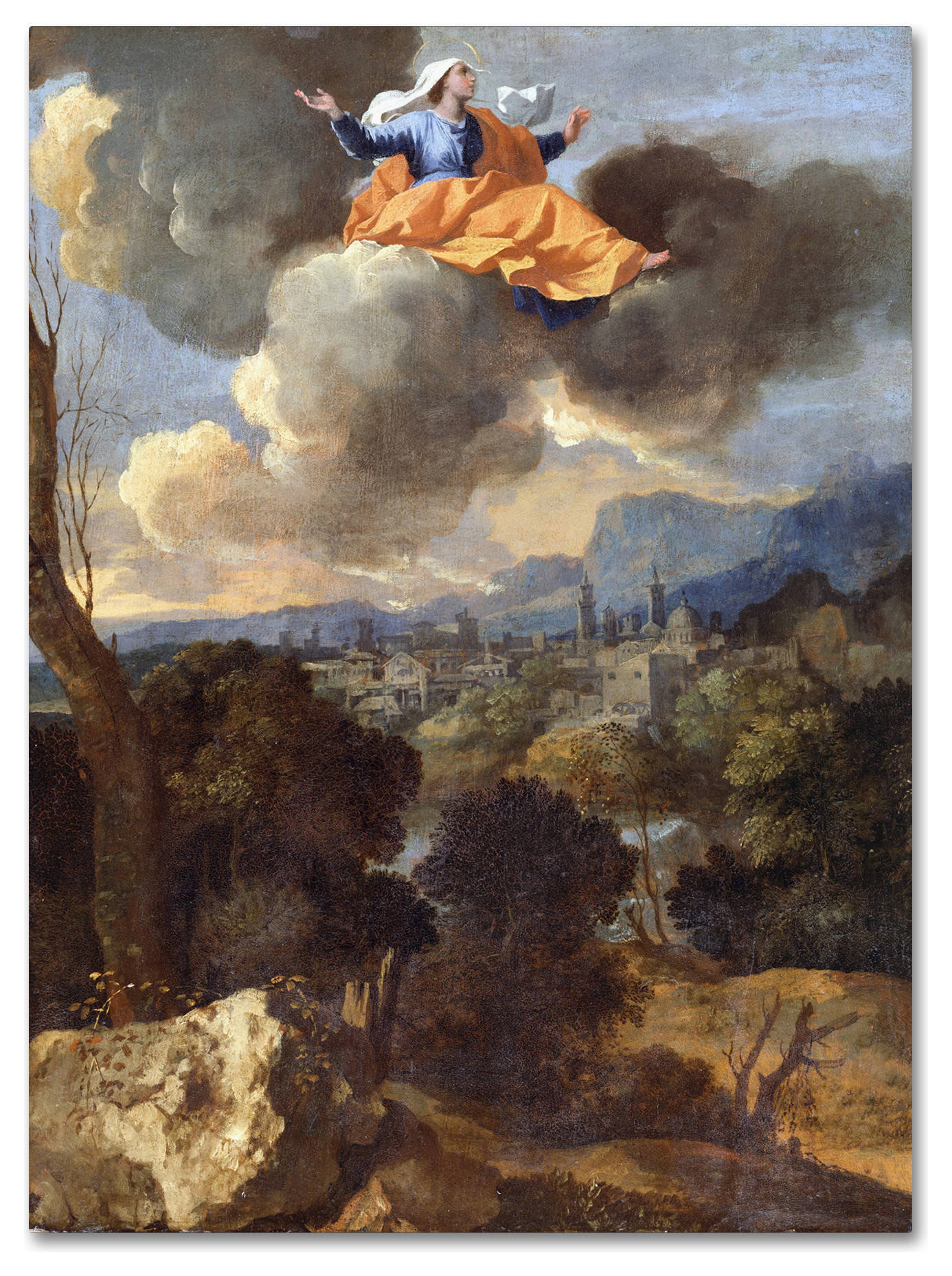 Nicolas Poussin 'The Translation Of Saint Rita Of Cascia' Canvas Art ...