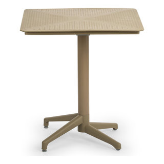Omax Decor Flip Folding Plastic Outdoor or Indoor Bistro Dining Table ...