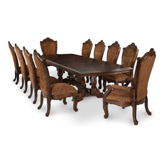 Windsor Court 11-Piece Dining Room Set - Victorian - Dining Sets - by Michael Amini | Houzz
