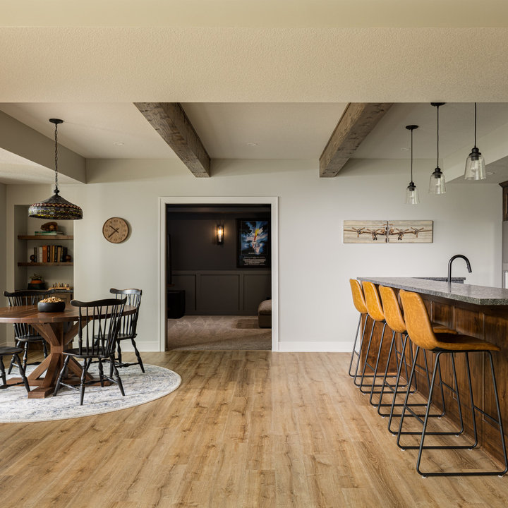 75 Exposed Beam Basement Ideas You'll Love - October, 2025 | Houzz