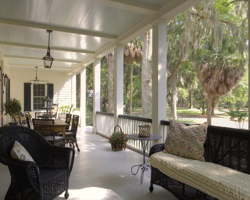 Front Porches Without Railings | Houzz