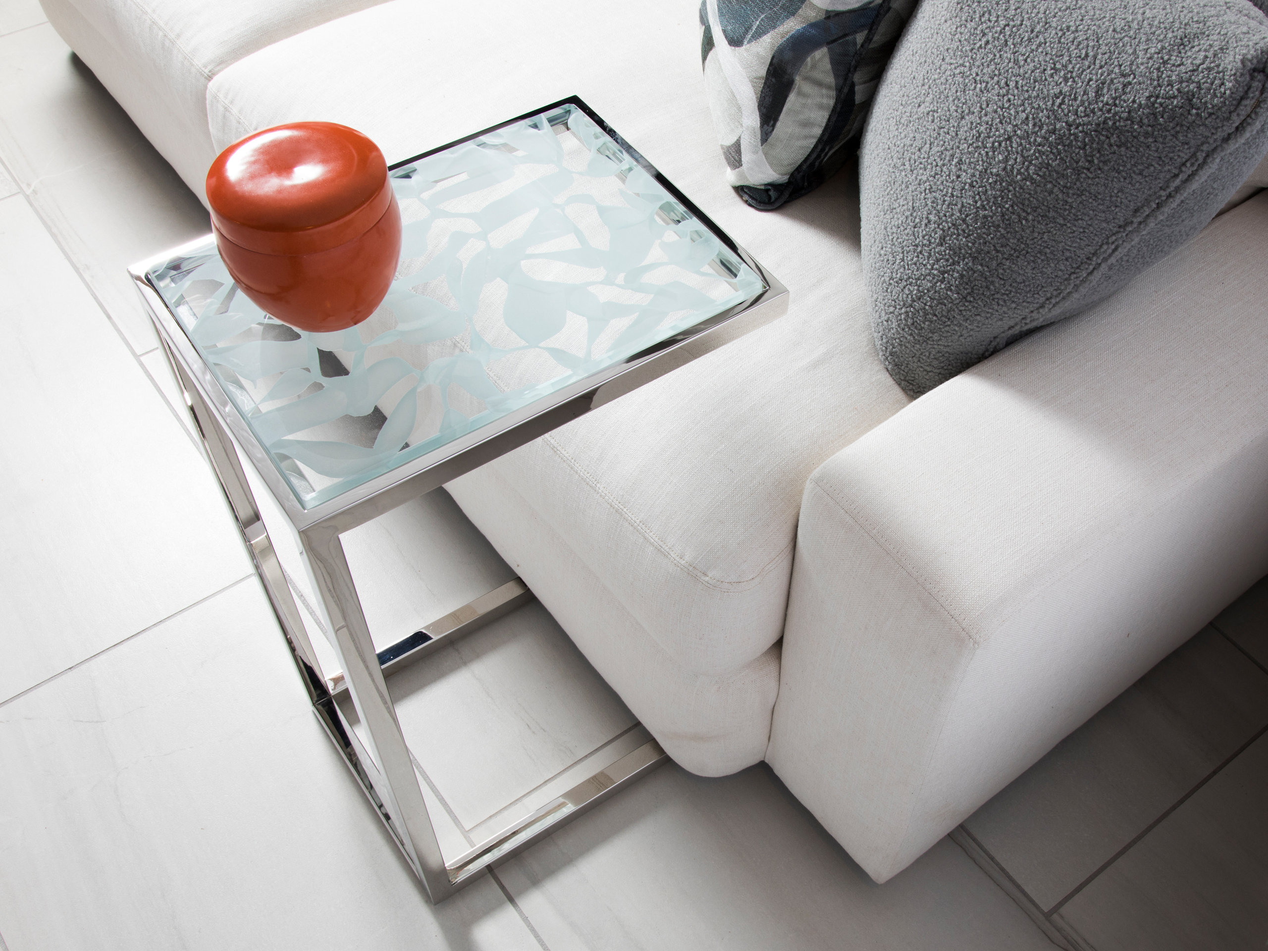Snowscape Spot Table - Contemporary - Side Tables And End Tables - by ...