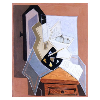 Juan Gris Still Life at the Open Window - 20" x 25" Premium Canvas ...
