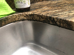 Positive,Negative or zero reveal for my undermount sink.