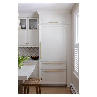 Seamless Applied Panel Corner - Transitional - Kitchen - Other - by ...