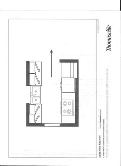 Need help with narrow kitchen layout!